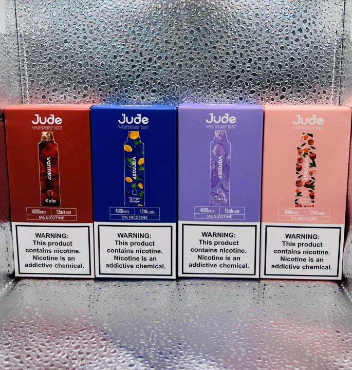 VANTASY POD KIT BY JUDE - 4000 PUFFS - DISPOSABLE PRE FILLED PODS ...