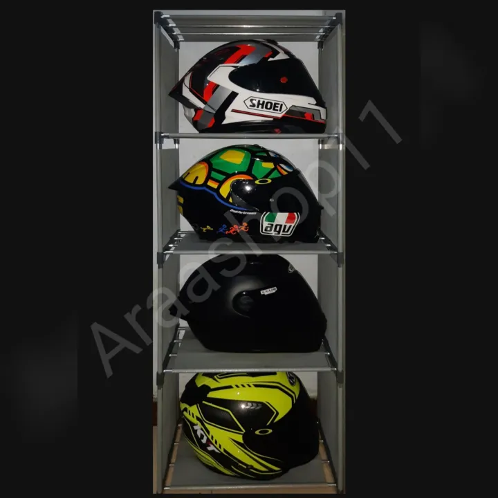 RAK HELM SERBAGUNA 5 TINGKAT 4 SUSUN | Lazada Indonesia