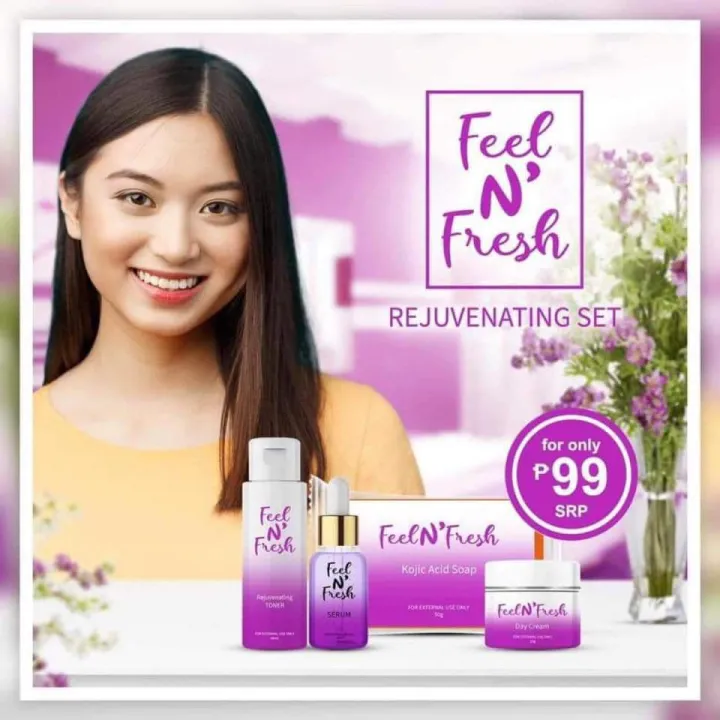 FEEL n' FRESH REJUVENATING SET WITH FREEBIES | Lazada PH