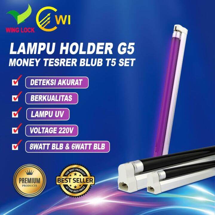 Lampu Set T5 UV 8watt BLB Wing Lock | Lazada Indonesia