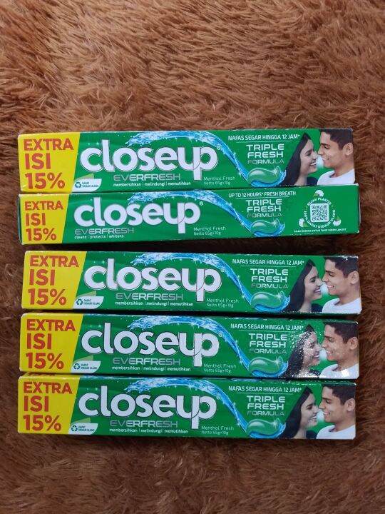 Pasta Gigi Close Up 65 gr + 10 gr | Lazada Indonesia