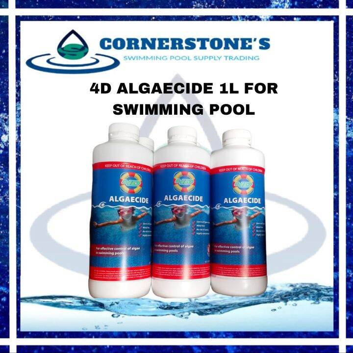 4D ALGAECIDE 1L FOR SWIMMING POOL | Lazada PH