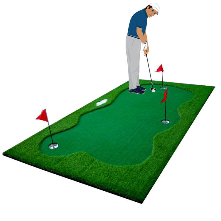 New Style Indoor Golf Green Putter Practice Device Mini Dance Suits ...