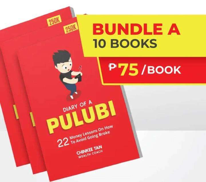 Bundle of 10 Books My Diary of a Pulubi By Chinkee Tan Self Help Year ...