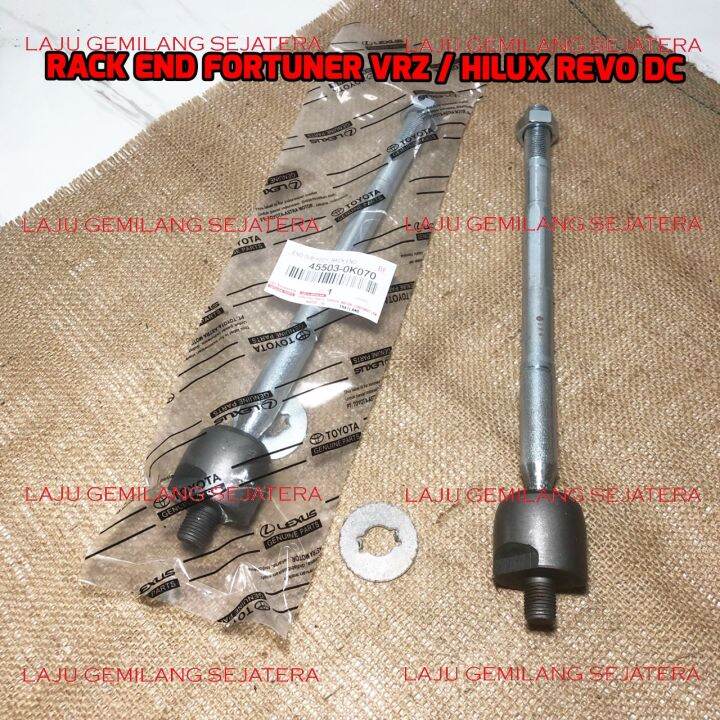 RACK END FORTUNER VRZ - LONG TIE ROD HILUX REVO DC -RACK END INNOVA ...