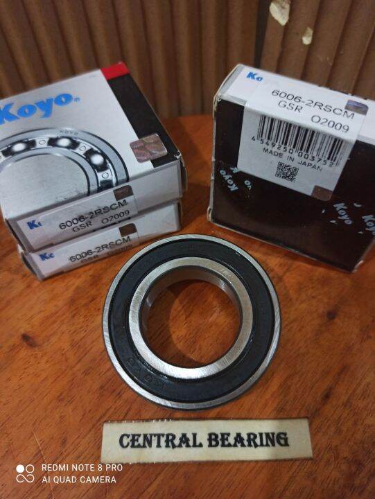 BEARING 6006 2RS 6006 TUTUP KARET KOYO | Lazada Indonesia