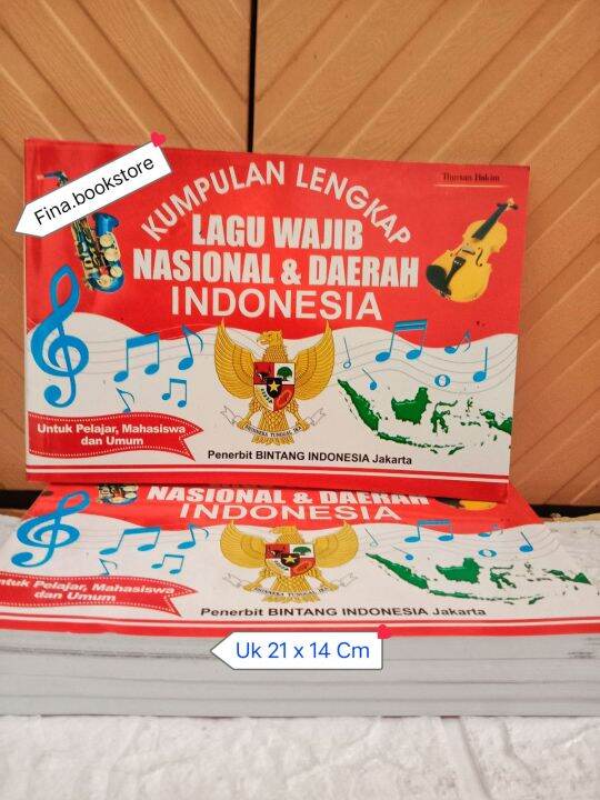 Buku Kumpulan Terlengkap Lagu Wajib Nasional dan Lagu Daerah | Lazada Indonesia
