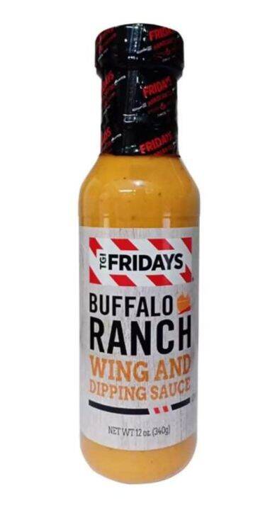 TGI Fridays Buffalo Ranch Wing And Dipping Sauce (340g) | Lazada PH