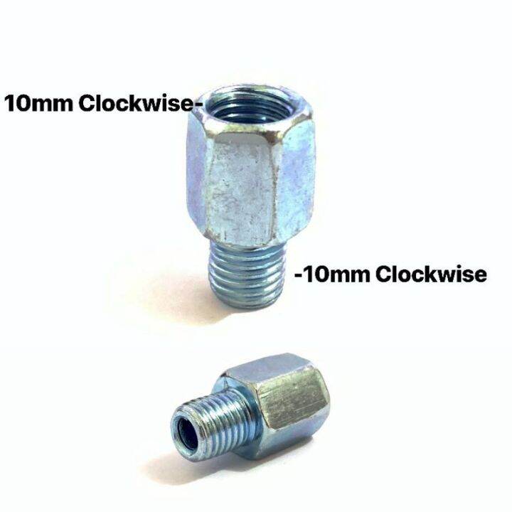 Motorcycle Parts Accessories Side Mirror Adaptor Bolt Screw Metal ...