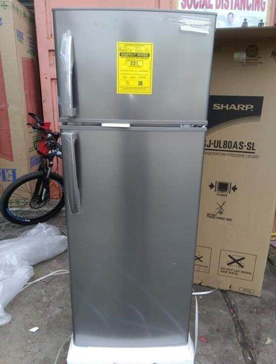 Brand New sharp 7.5 CU FT 2 DOOR INVERTER REFRIGERATOR | Lazada PH