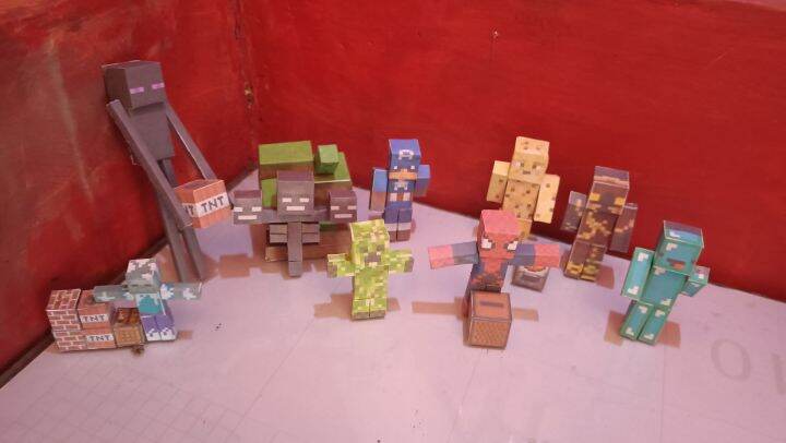 minicraft papercraft,bahan membuat minicraft,mainan anak,bahan kertas ...