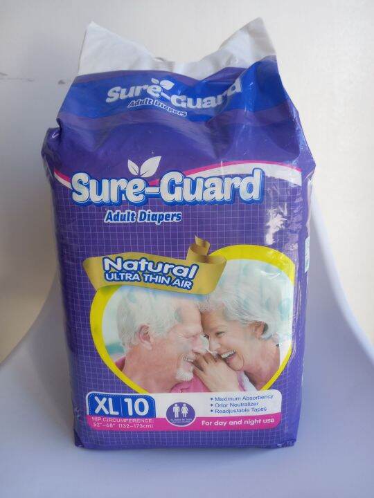 Sure Guard Adult Diaper XL | Lazada PH