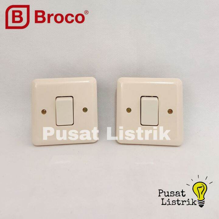 IB Saklar Engkel Broco Cream 6621U Saklar Engkel Inbow | Lazada Indonesia