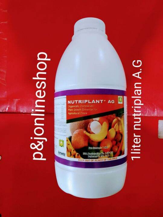 NUTRIPLANT*AG ORGANICALLY COMPLEXED PLANT GROWHT ENHANCER FOLIAR ...