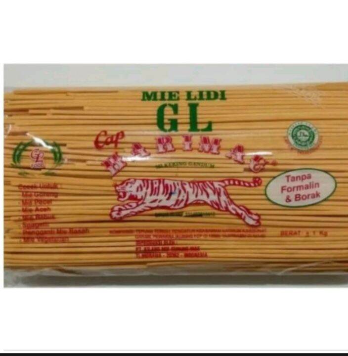 Mi lidi / mi gomak khas Medan 1 kg | Lazada Indonesia