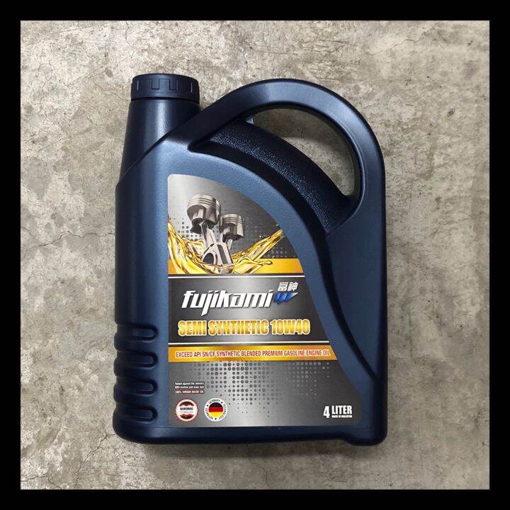 FUJIKAMI 10W40 4L ENGINE OIL 10W 40 4LITER | Lazada