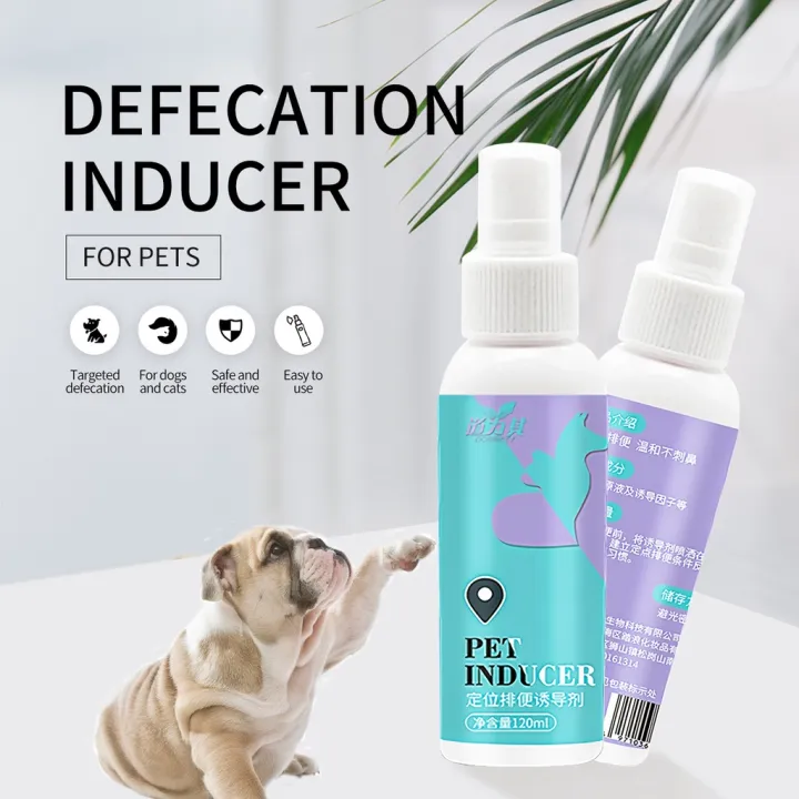120ml pet defecation inducer cat and dog toilet training agent training ...