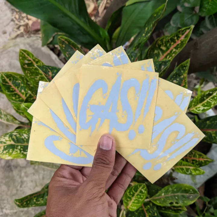 Stiker Sticker Gas | Lazada Indonesia