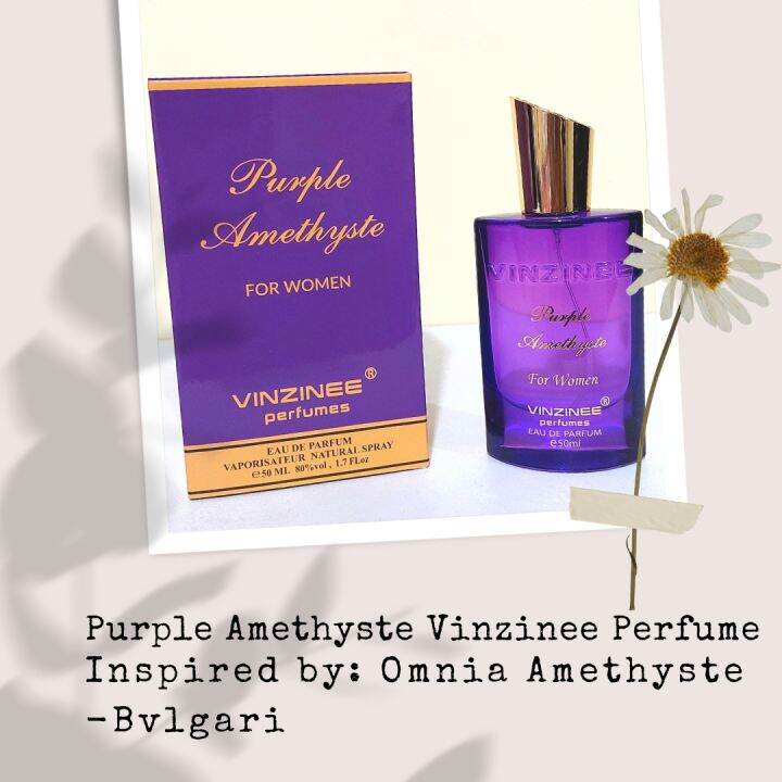 Purple Amethyste Vinzinee Perfume Inspired by: Omnia Amethyste ...
