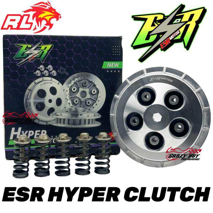 ESR MOTOR HYPER CLUTCH 100% ORIGINAL Y15ZR INCLUDE 5 CLUTCH SPRING ESR ...