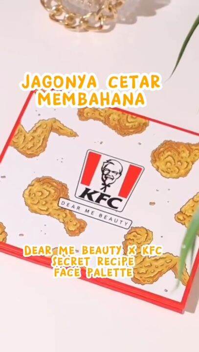Dear Me Beauty X KFC Secret Recipe Face Palette | Lazada Indonesia