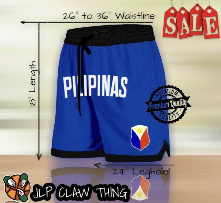 Pilipinas Jersey Short for Men (26-36 Waistline) | Lazada PH