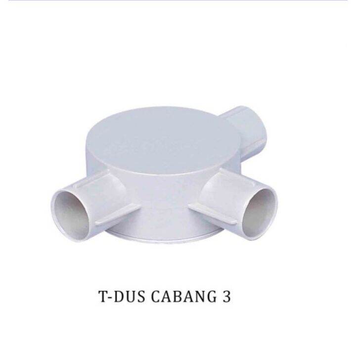 T dus cabang 3 putih 20mm | Lazada Indonesia