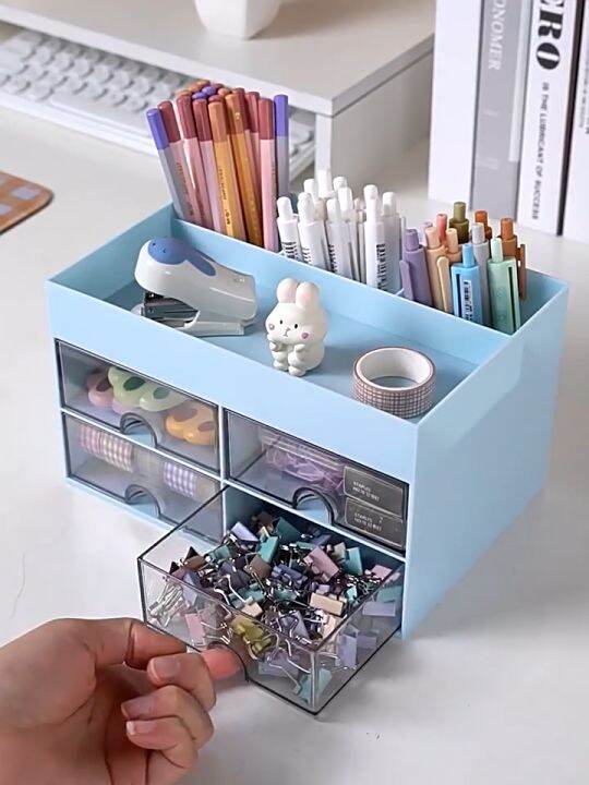 Dejavu Laci Mini Rak Meja Kerja Aksesoris Kelinci Laci Kosmetik ...