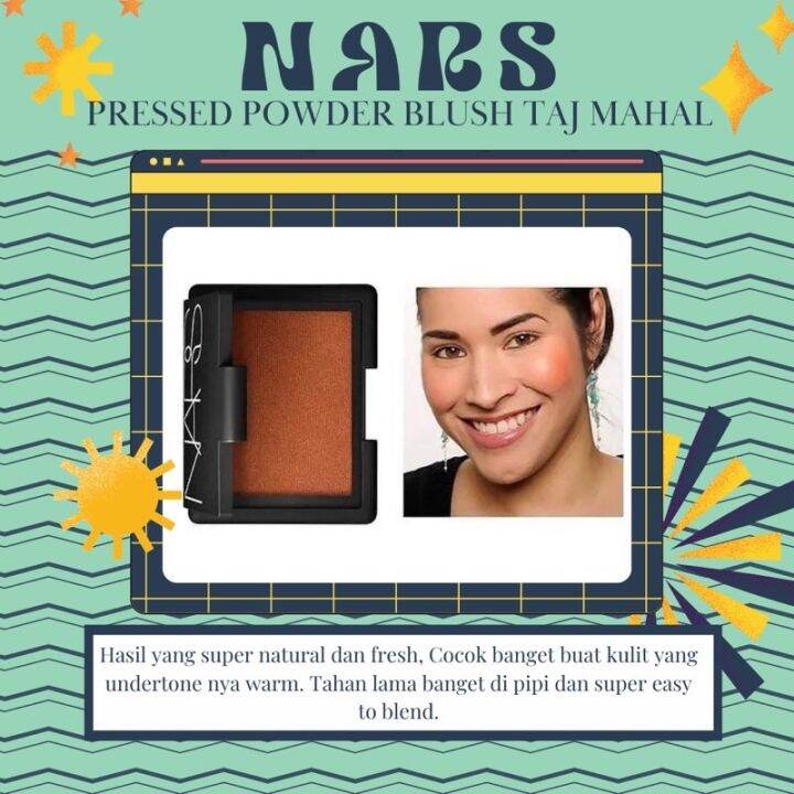 NARS Pressed Powder Blush Taj Mahal | Lazada Indonesia