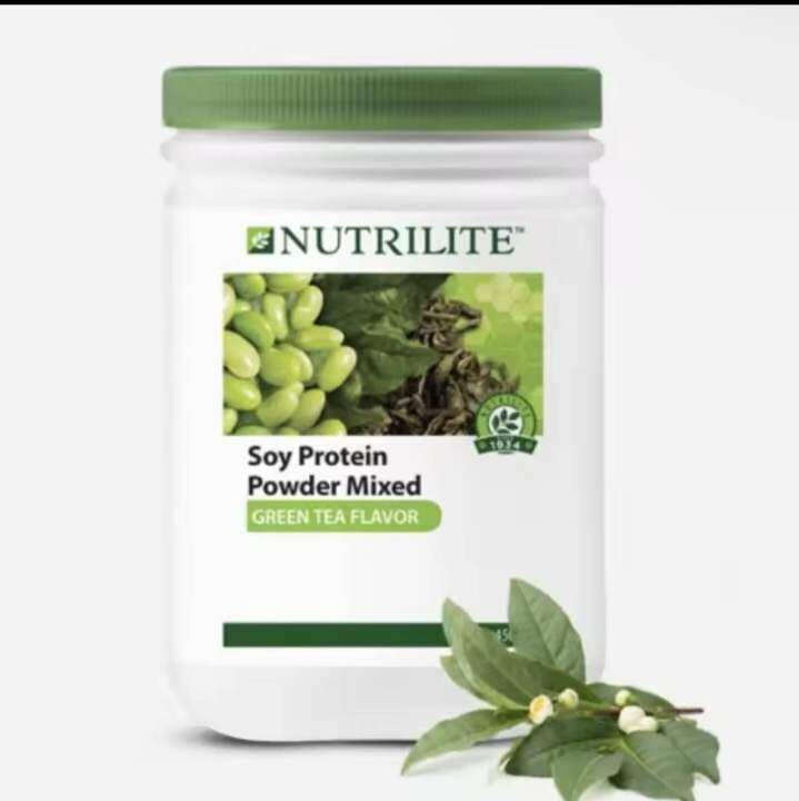 (แท้ 100%) Amway NUTRILITE โปรตีน รสชาเขียว green tea 450g | Lazada.co.th