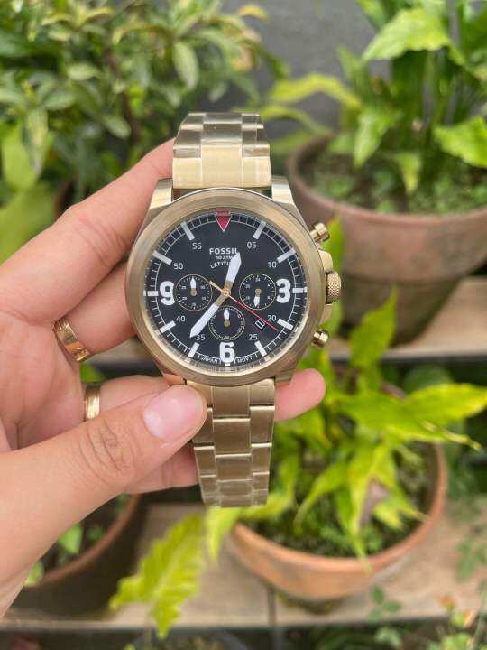 Fossil latitude chronograph FS5752 | Lazada PH