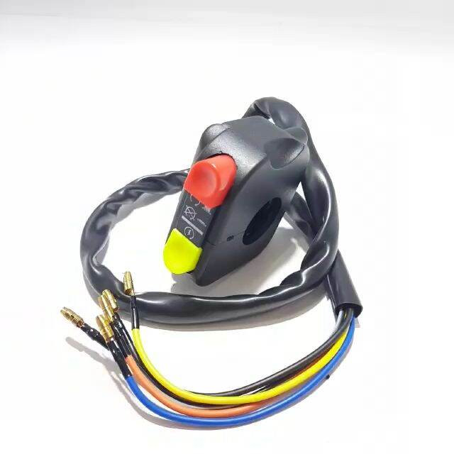 Sakral Kanan Motor Saklar On Off Plus Starter Tombol Merah Kuning ...