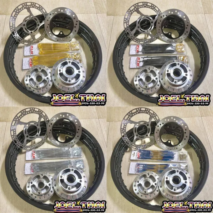 Rimset Xrm 125 Trinity Discbrake Front And Rear | Lazada PH