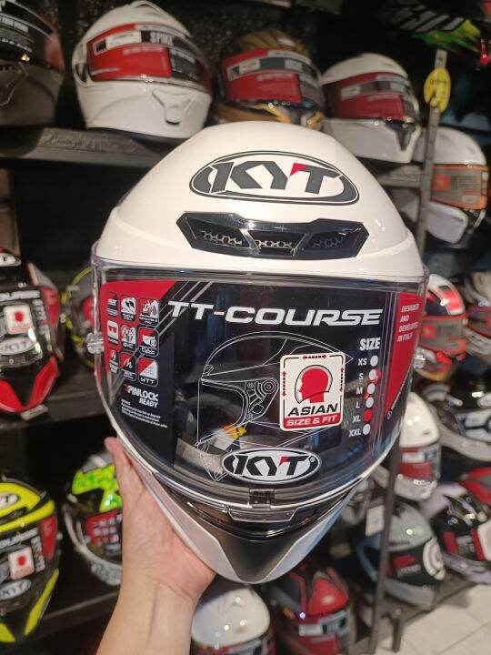 KYT TTC PEARL WHITE | Lazada PH