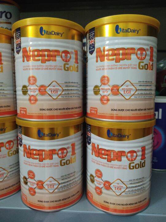 Sữa bột dinh dưỡng NEPRO 1 Gold cho người bệnh thận chưa lọc máu ...