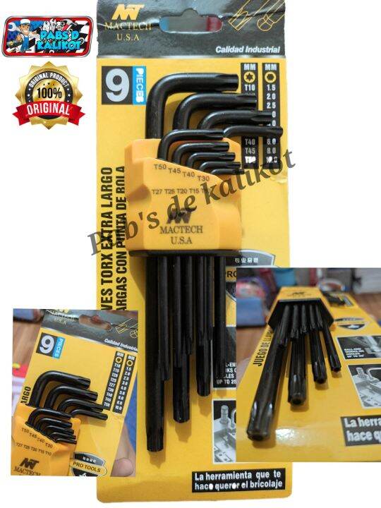 FLOWER TYPE ALLEN WRENCH MACTECH USA | Lazada PH