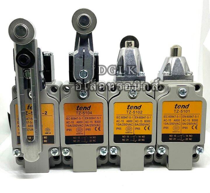 ลิมิตสวิตซ์ LIMIT SWITCH รุ่นtend TZ-5101’5102,5104,5108,5109,5166 ของใหม่ แท้!! สินค้าสามารถออก ...
