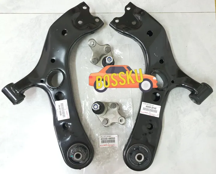 4 IN 1SET - FRONT LOWER ARM WITH BALL JOINT - TOYOTA ESTIMA VELLFIRE ALPHARD 2007-2014 ACR50 ...