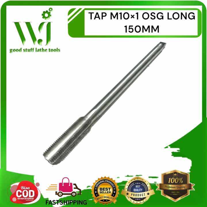 Tap ulir baut M10×1 long 150mm tap kunci baut 14 seken mulus | Lazada ...