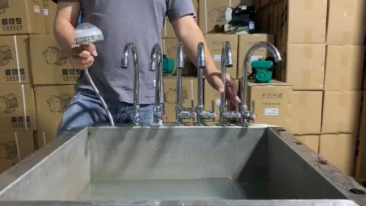 220V 60HZ pure copper motor self-priming Booster pump 550W high lift water tower tap water ...