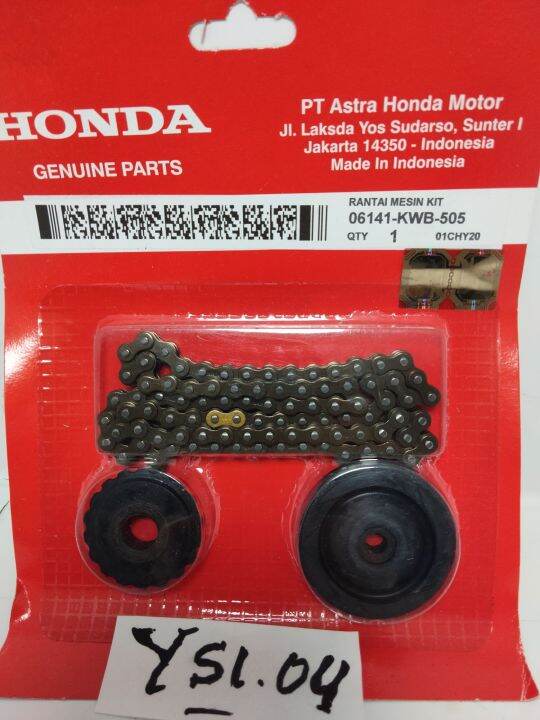 RANTAI KETENG ORIGINAL HONDA BLADE LAMA REVO ABSOLUT (KWB) | Lazada ...