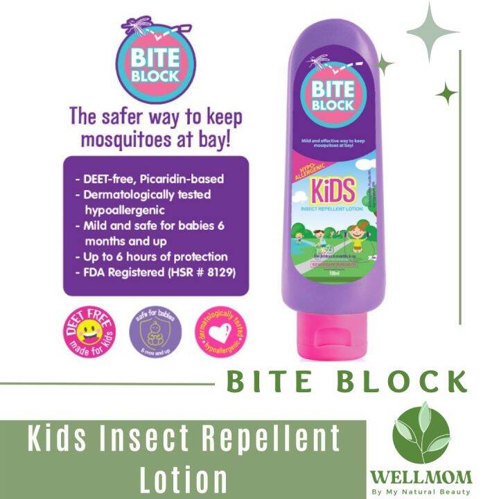 Bite Block Kids Insect Repellent Lotion | Lazada PH