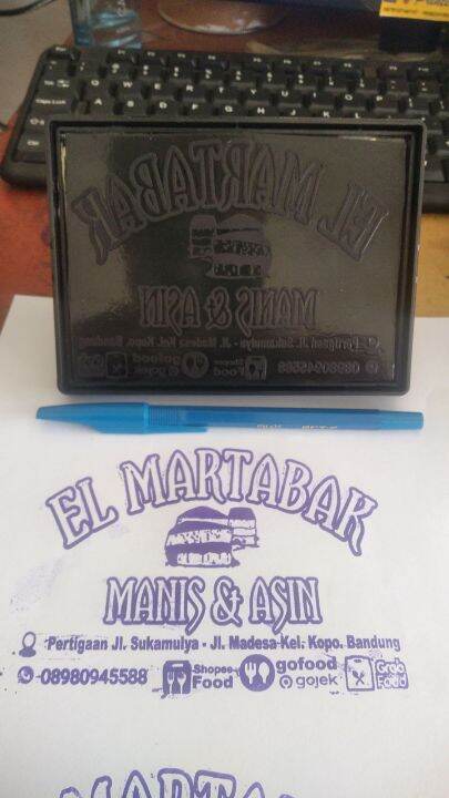 Stempel Jumbo// Stempel Besar untuk kardus atau kertas | Lazada Indonesia