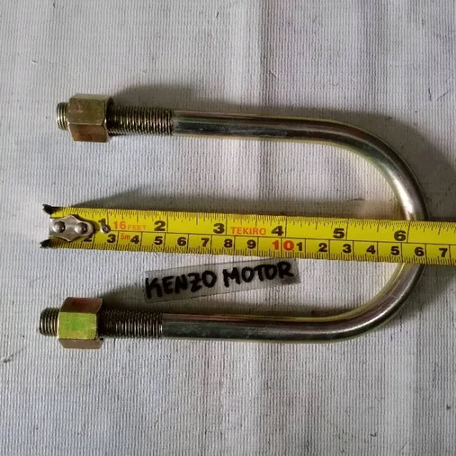 KAWEL KLAM KLEM PER U BOLT SPRING L300 CARRY 1.3 1.5 FUTURA T120SS 6 ...