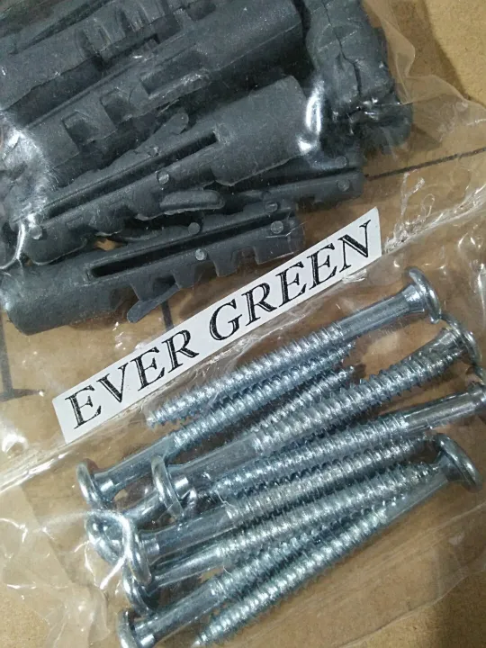 FISER S-12 dan BAUT SEKRUP LIGNA 5 cm - pakai Mata Bor Tembok Beton 12 ...