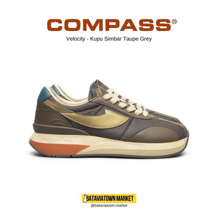 [Official Product] Sepatu Compass Velocity x Iwan Tirta Collection Kupu ...