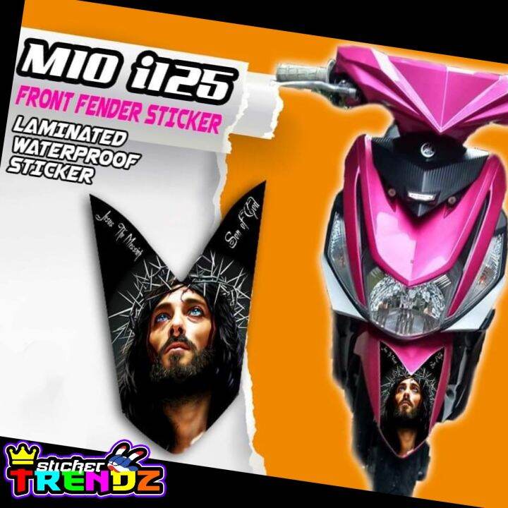 Yamaha Mio i125/s Front Fender Sticker | Lazada PH