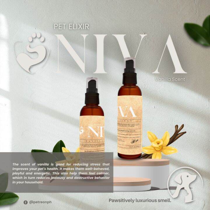 Pet Cologne (Pet Elixir) - NIVA 100mL | Lazada PH
