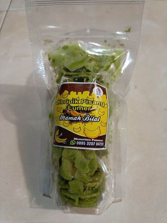 Keripik Pisang Rasa Macha/Greentea 80gram | Lazada Indonesia