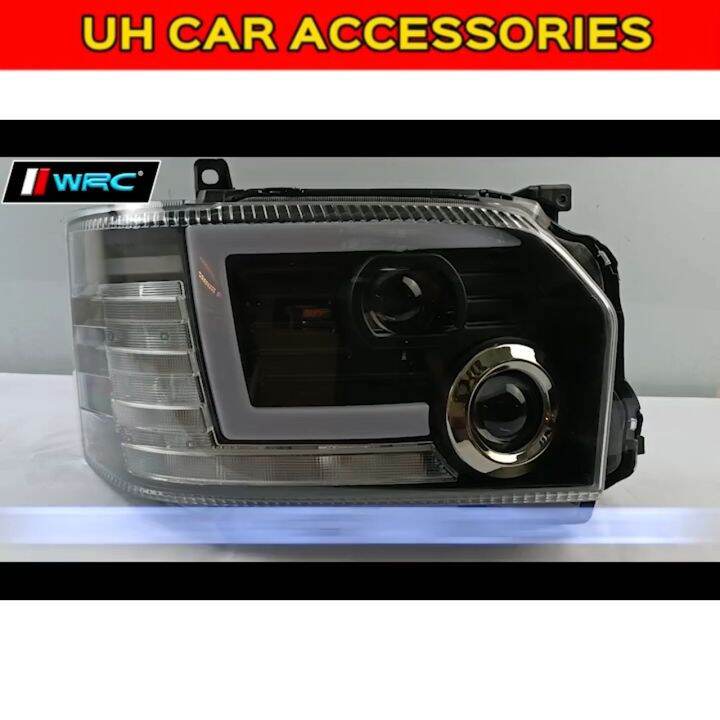 TOYOTA HIACE VAN 2014 - 2020 DOUBLE PROJECTOR LED HEADLAMP WITH LED ...